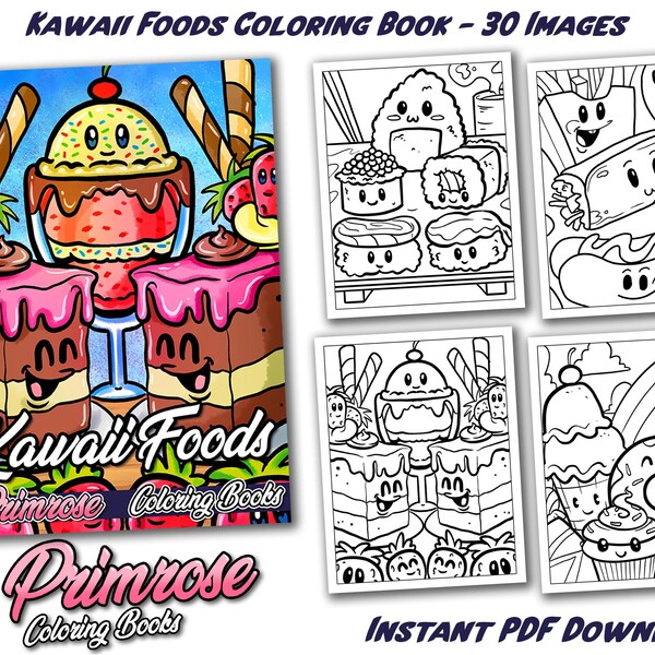 Food Coloring Book - Etsy