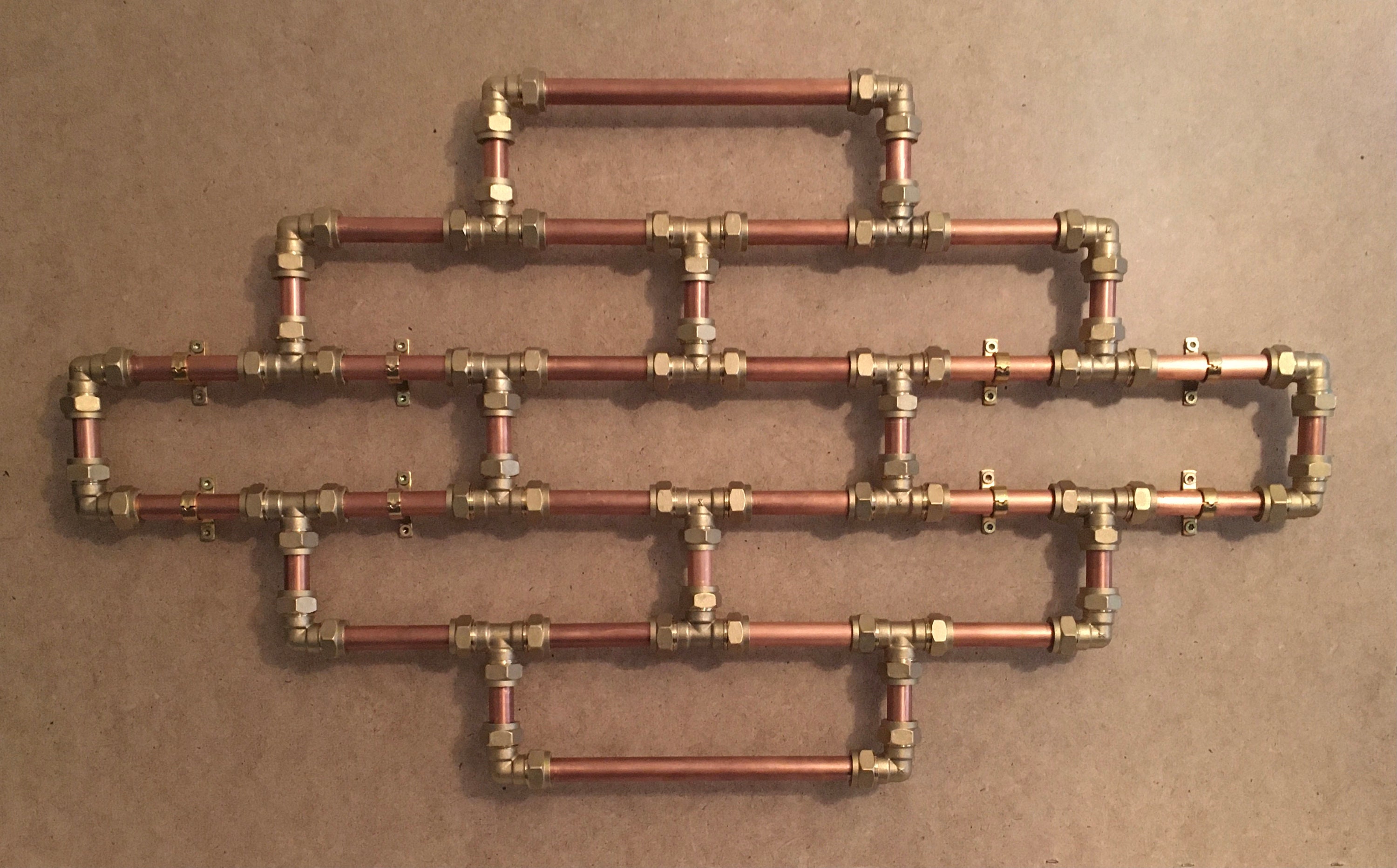 Copper Pipe Art