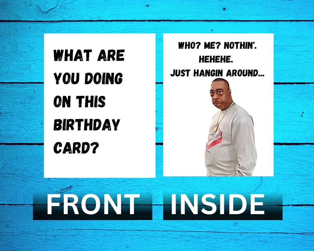 Happy Birthday - Who? Me? - Funny Birthday Card - Viral Tiktok ...