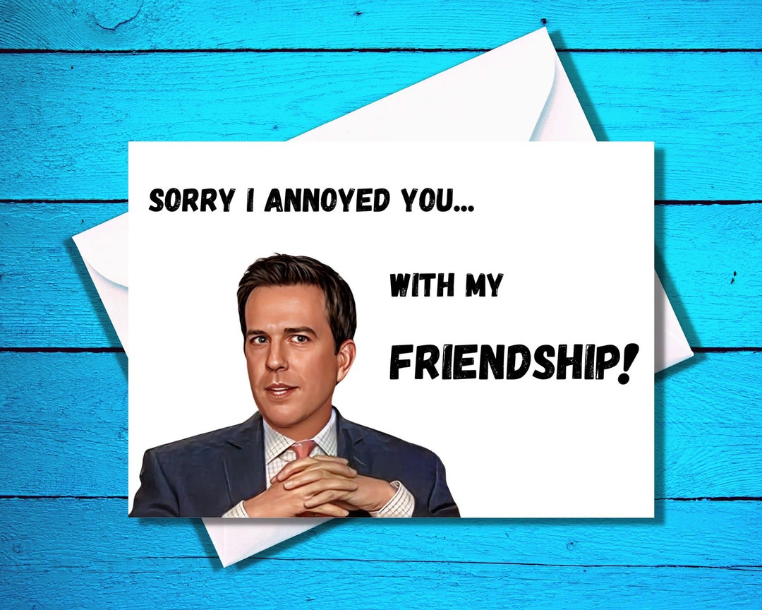 The Office - Friendship - Andy Bernard - Funny Card - Etsy