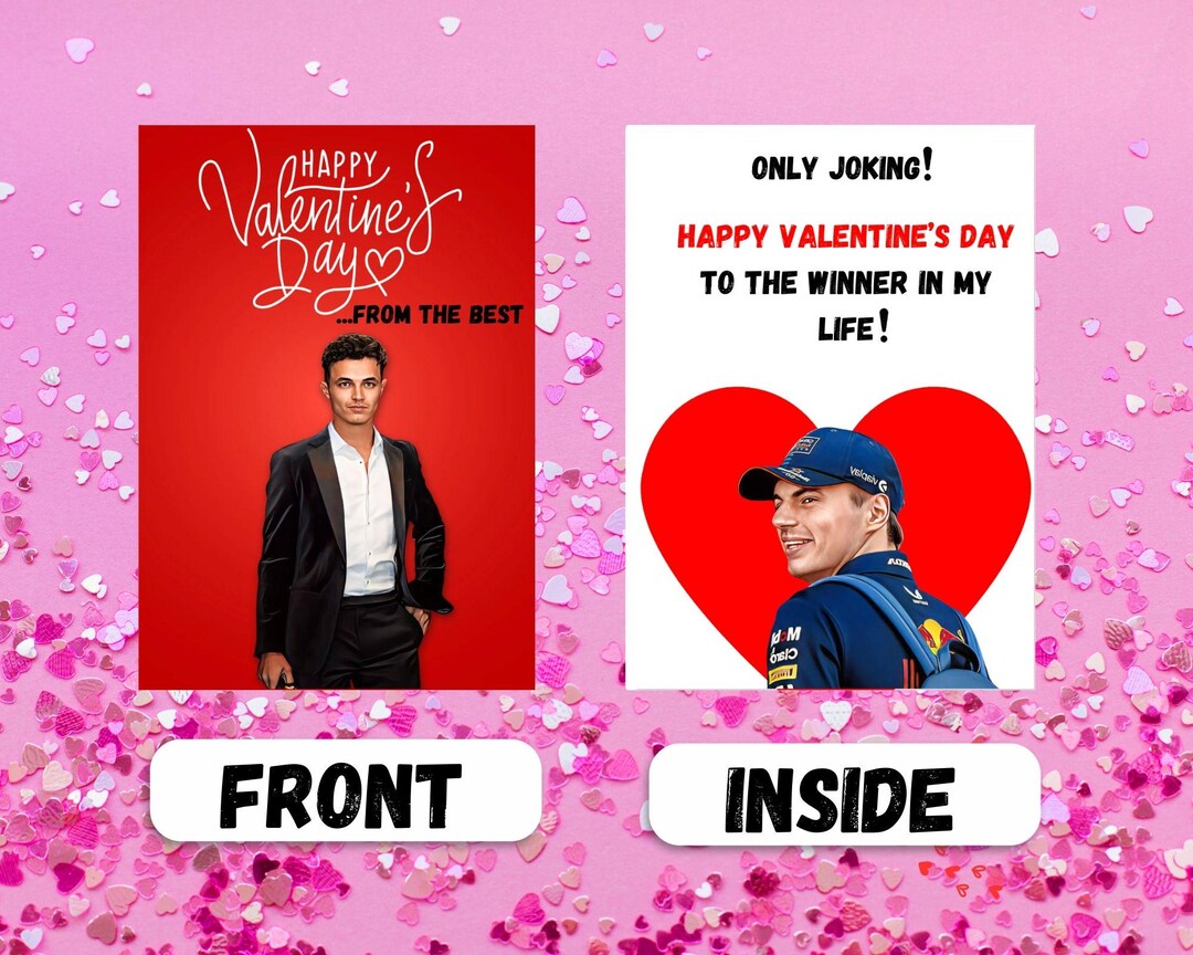 Happy Valentine's Day - F1 - Lando Norris - Funny Formula One Valentine ...