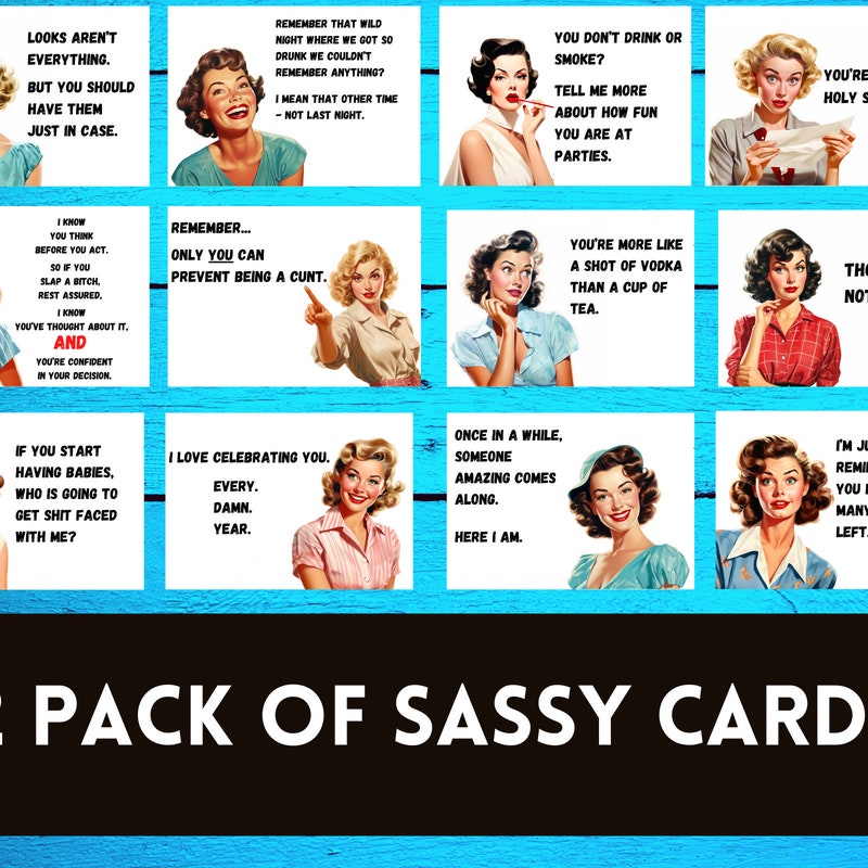 Funny Greeting Cards - Etsy