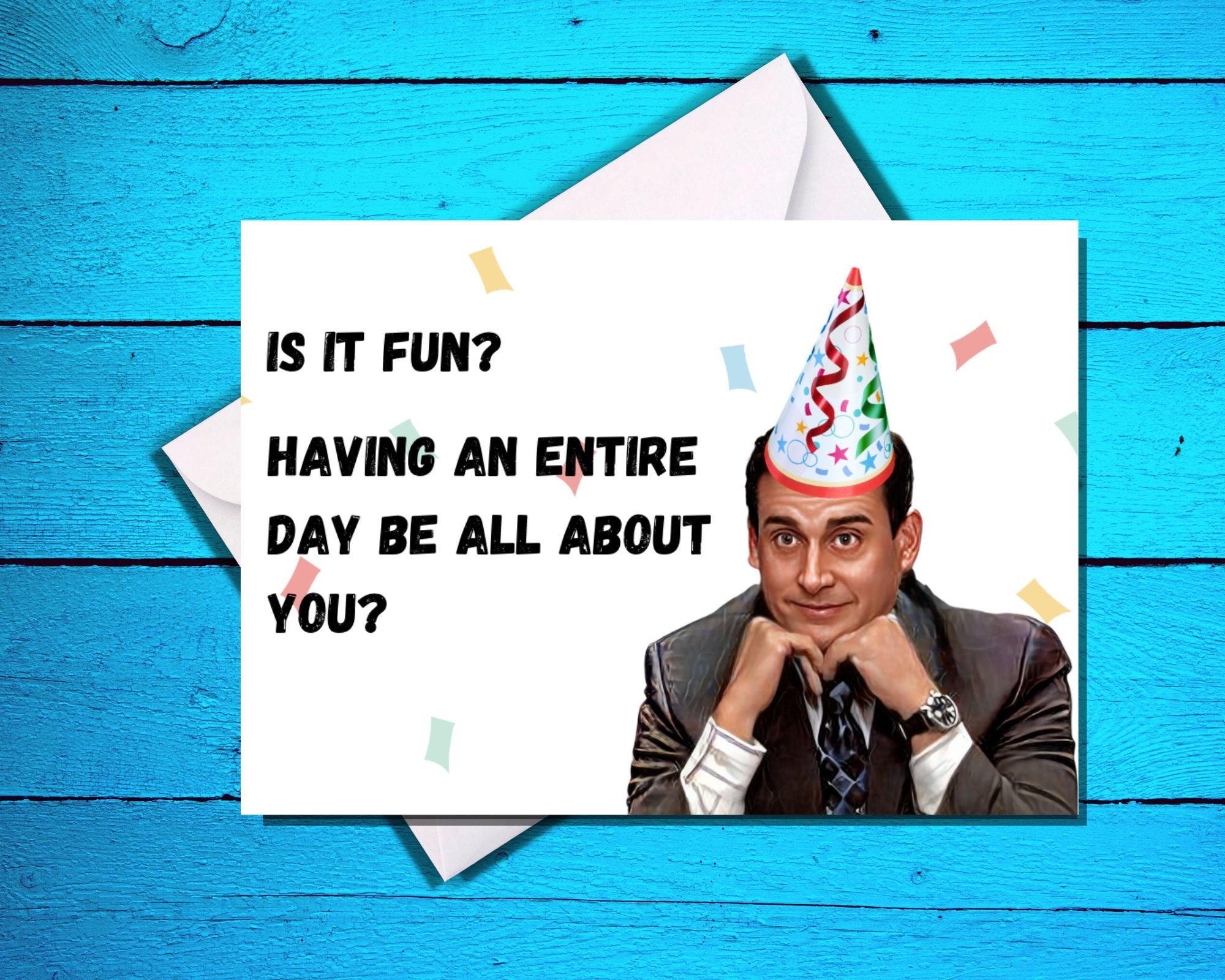 Happy Birthday the Office Funny Birthday Card - Etsy