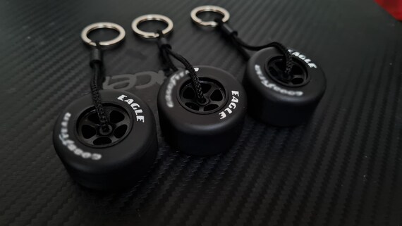 Goodyear F1 Keychain - Etsy