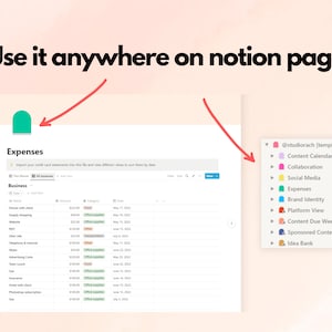 Notion Icons | Digital Sticker Pack PNG for Life Planner, Notion ...