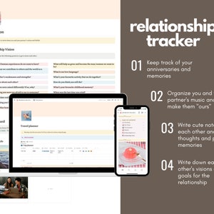 Relationship Notion Template | Long Distance Relationship Tracker ...