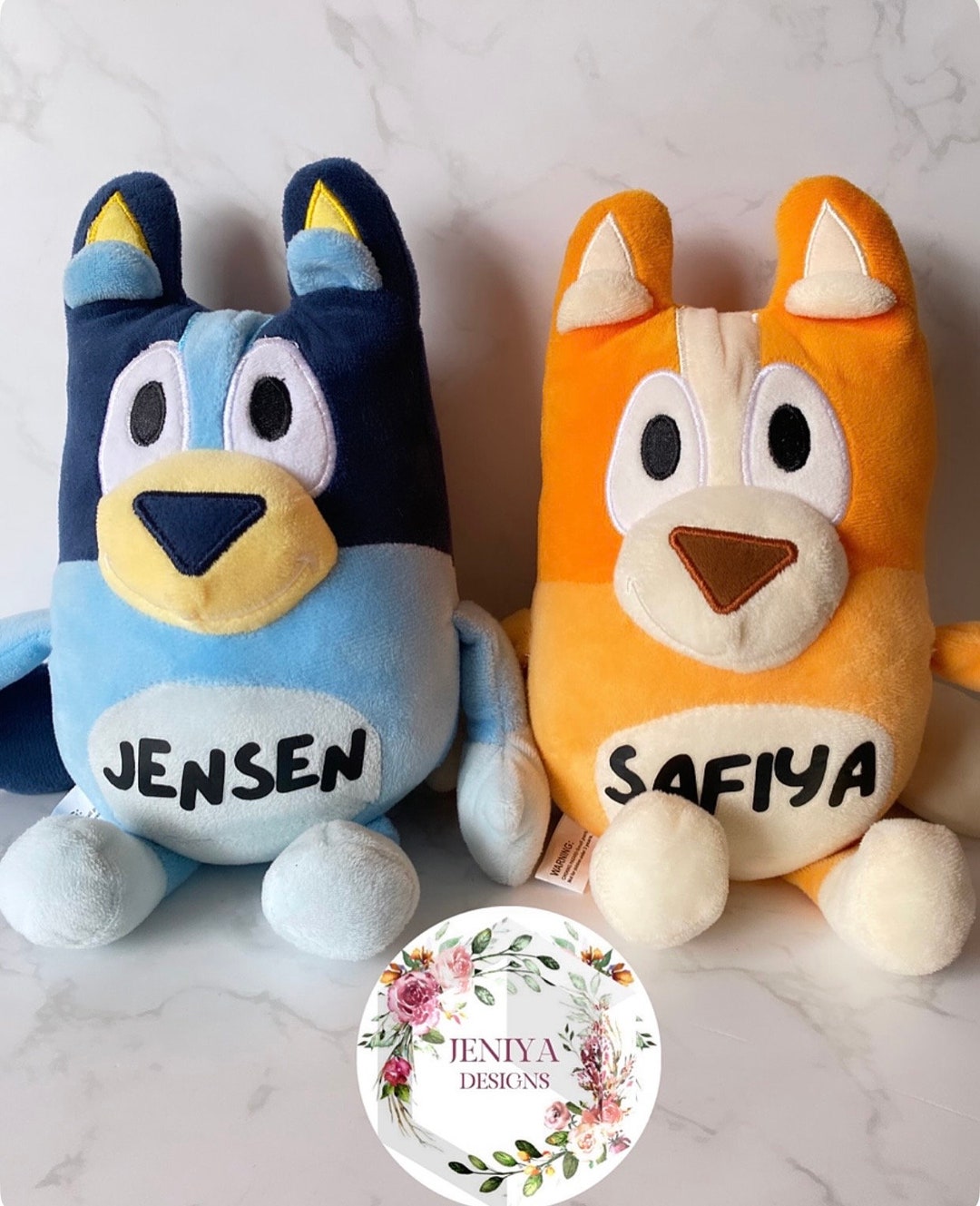 Bluey Bingo BlueyTeddy Bluey Toys Personalisedgifts Baby Toddler ...