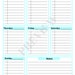 Weekly List Tracker Planner Template Printable - Etsy