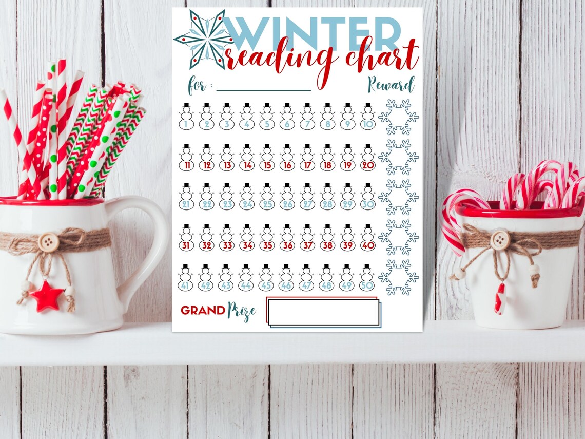 Four Seasons Reading Charts | Reading Reward Chart | Seasonal Reading ...