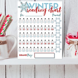 Four Seasons Reading Charts | Reading Reward Chart | Seasonal Reading ...