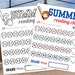 Summer Baseball Reading Chart | Reading Reward Chart | Summer Reading ...