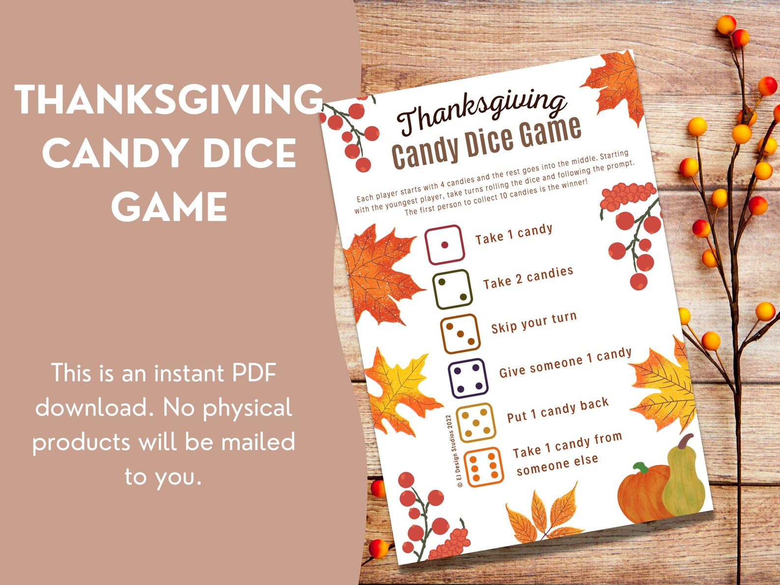 Candy Dice Game | Party Game | Kid's Party Game | Candy Game | Birthday ...