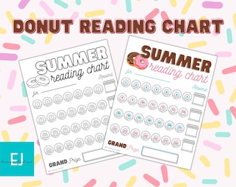 Summer Ice Cream Reading Chart Reading Reward Chart Summer Reading Log ...