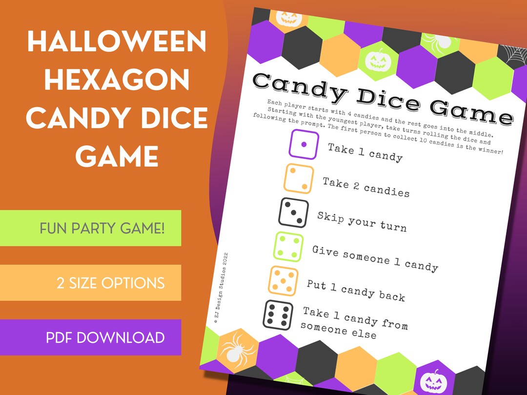 Candy Dice Game | Party Game | Kids Party Game | Candy Game | Family ...