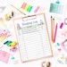 Mermaid Reading Log: Kids' Summer Book Tracker (PDF) - Etsy