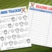 Baseball Reading Log | Kids Reading Log | Summer Reading Chart ...