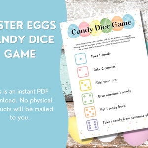 Candy Dice Game | Party Game | Kid's Party Game | Candy Game | Birthday ...