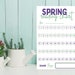 Four Seasons Reading Charts Reading Reward Chart Seasonal Reading Log ...