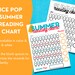 Summer Ice Pop Reading Chart | Reading Reward Chart | Summer Reading ...