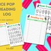 Ice Pop Reading Log | Kids Reading Log | Summer Reading Tracker | Book ...