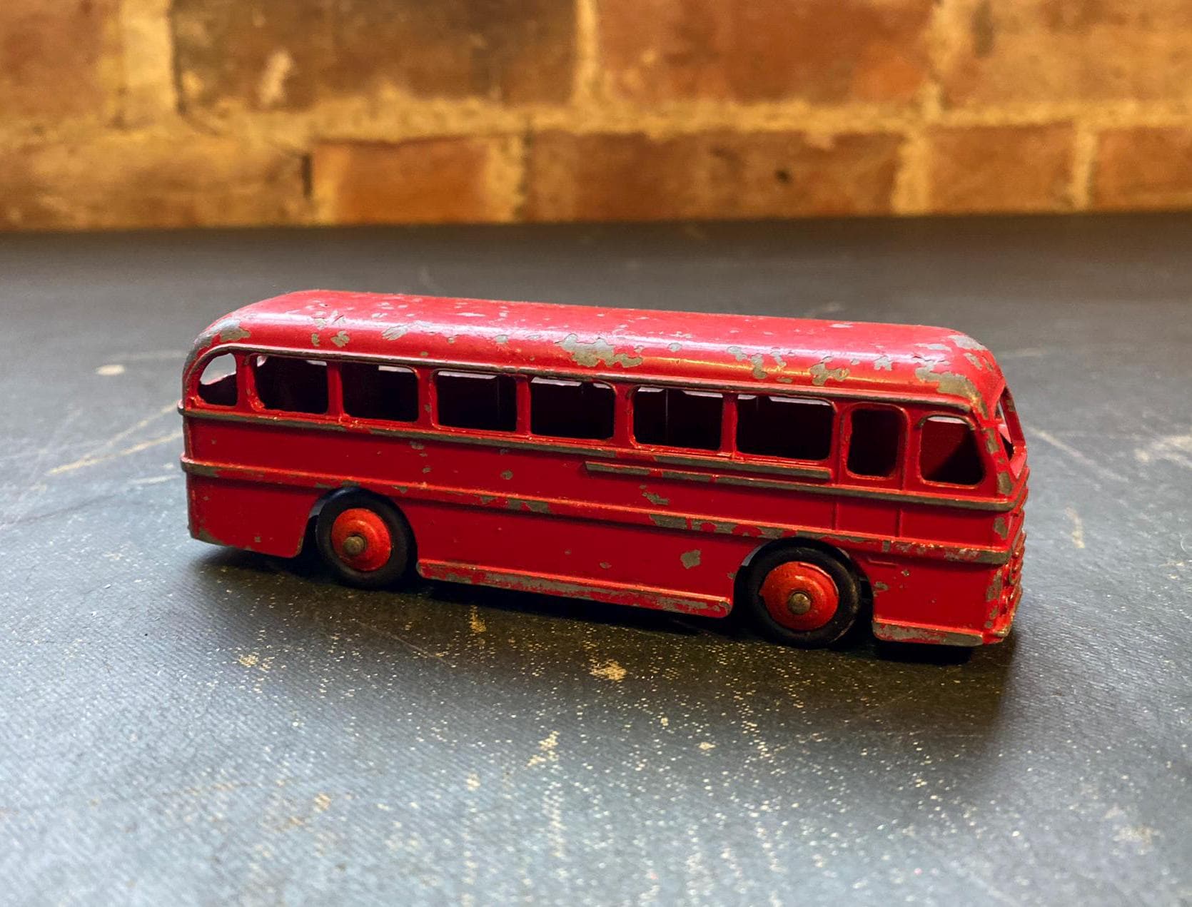 Vintage Dinky Toys 282 Duple Roadmaster Leyland Royal Tiger Red for ...