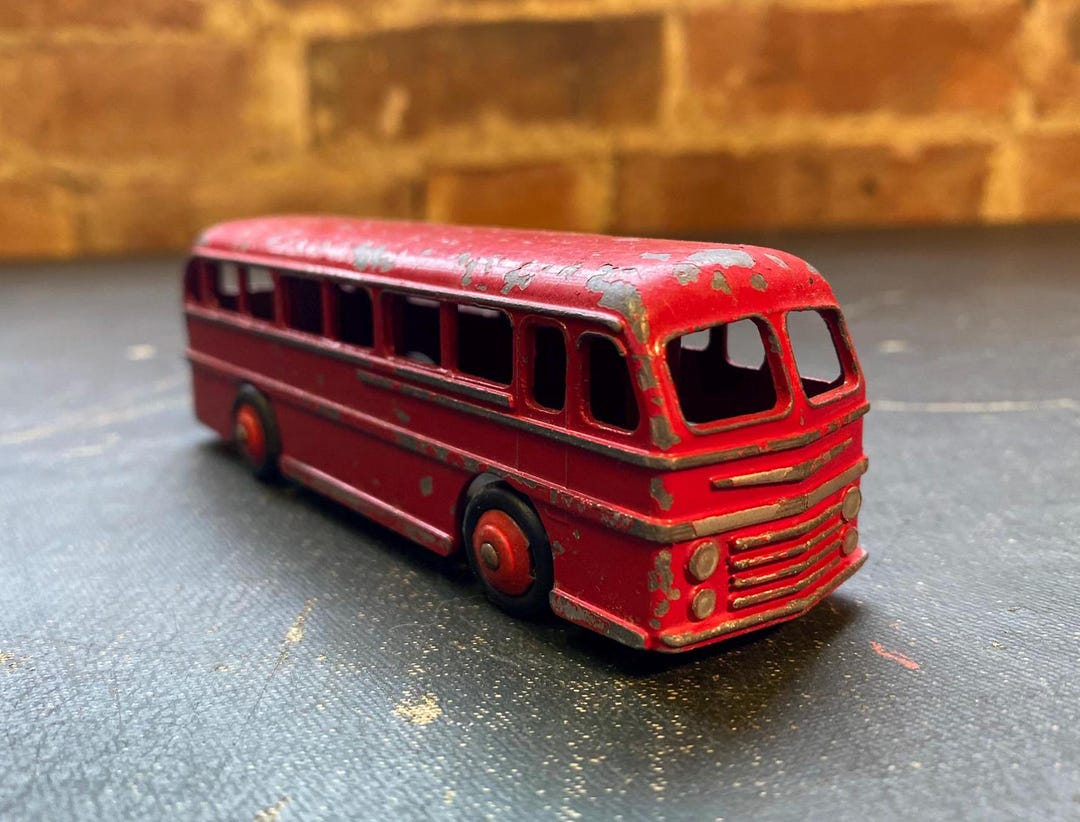 Vintage Dinky Toys 282 Duple Roadmaster Leyland Royal Tiger Red for ...