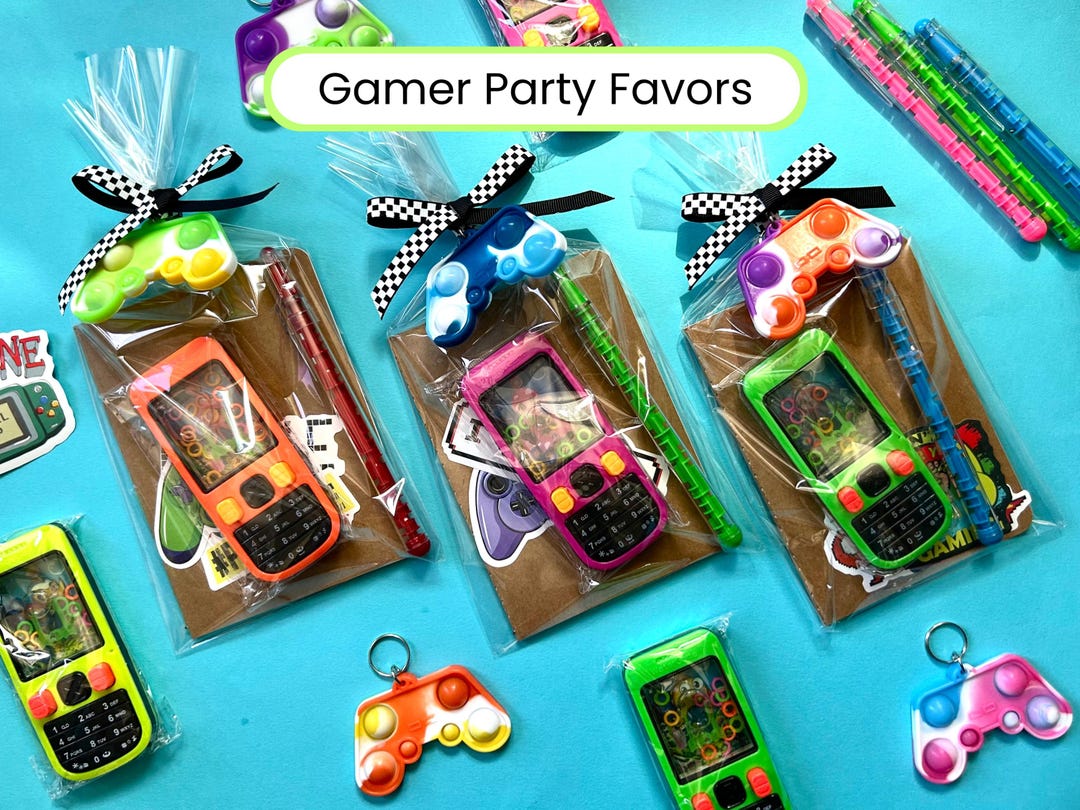 Gaming Birthday Party Favor Gamer Party Bag Boy Party Favor Birthday ...