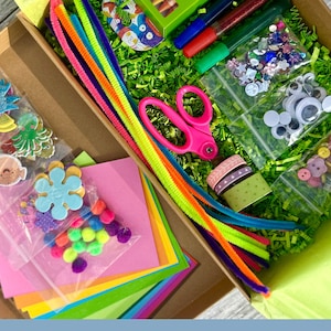 Personalized Childrens Art Set for Kids Craft Kit for Children Art ...