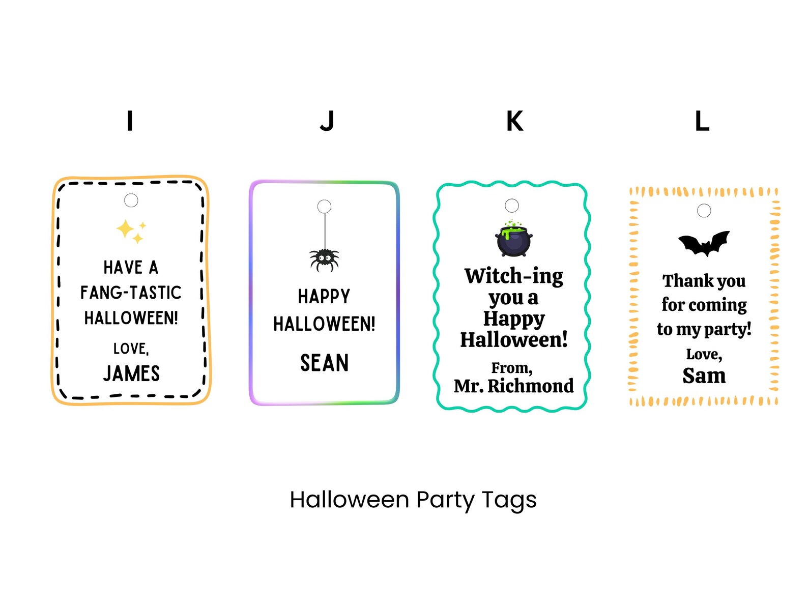 Add a Custom Gift Tag to Your Party Favor - Etsy