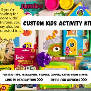 Personalized Childrens Art Set for Kids Craft Kit for Children Art ...