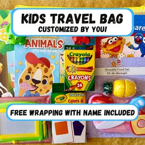 Customized Kids Activity Kit Road Trip Activities Kids Activities ...