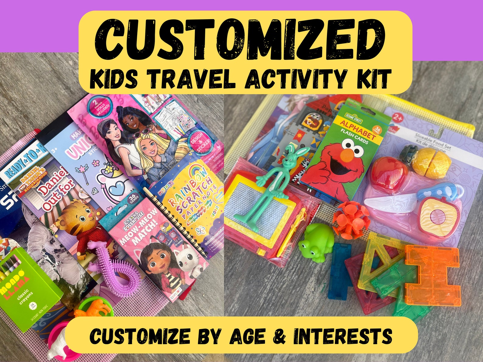 Camping Activity Kit for Kids Travel Activites for Kids on the Go Easy ...