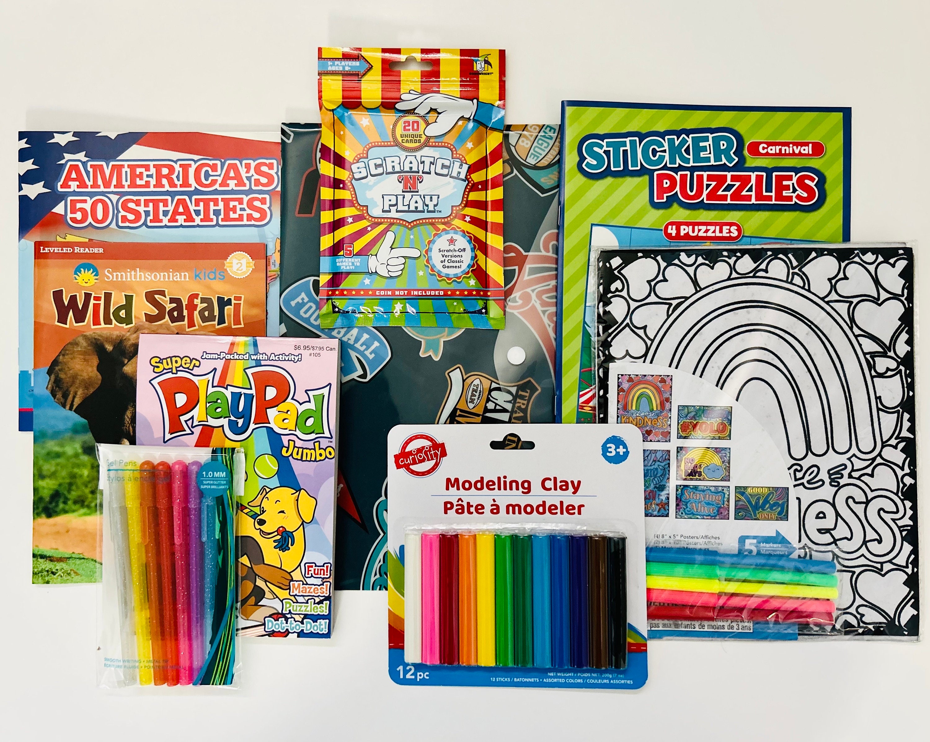 Customized Kids Activity Kit Road Trip Activities Kids Activities ...