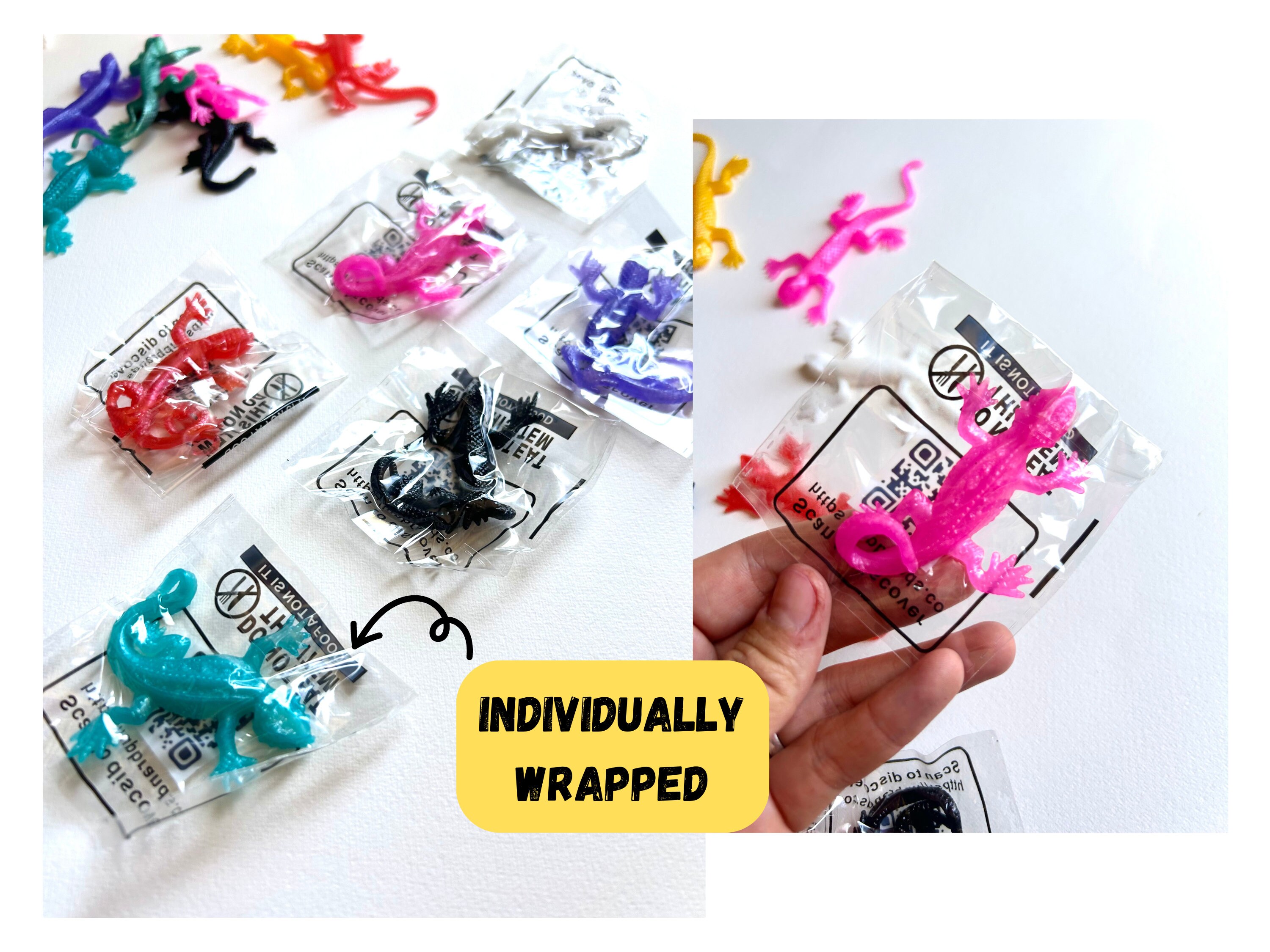 Stretchy Lizard Toy Lizard Party Favor for Kids Reptile Party Gift for ...