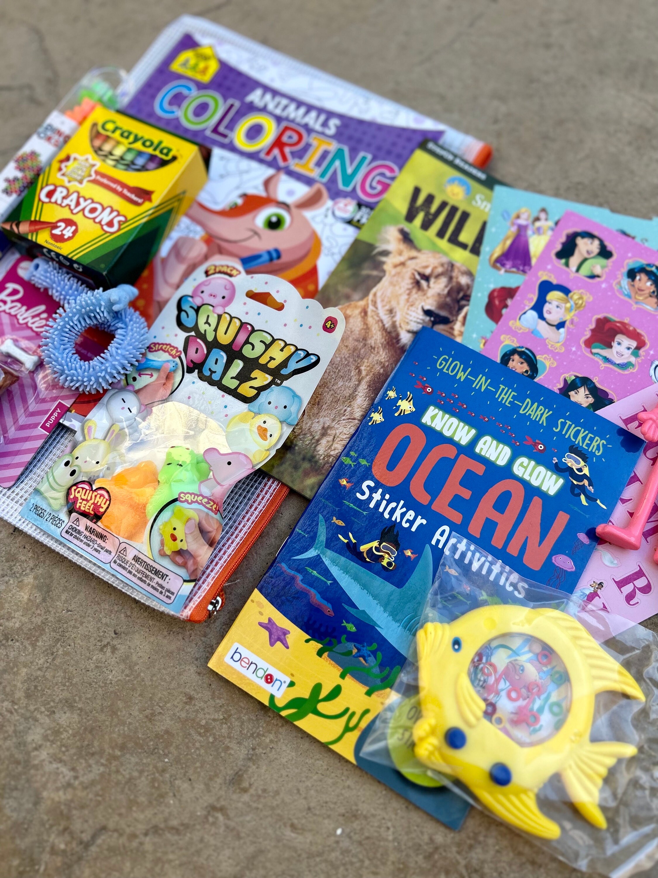 Customizable Activity Kit for Kids Restaurant Toys for Toddler Travel ...