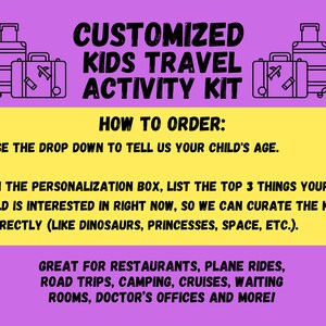 Camping Activity Kit for Kids Travel Activites for Kids on the Go Easy ...