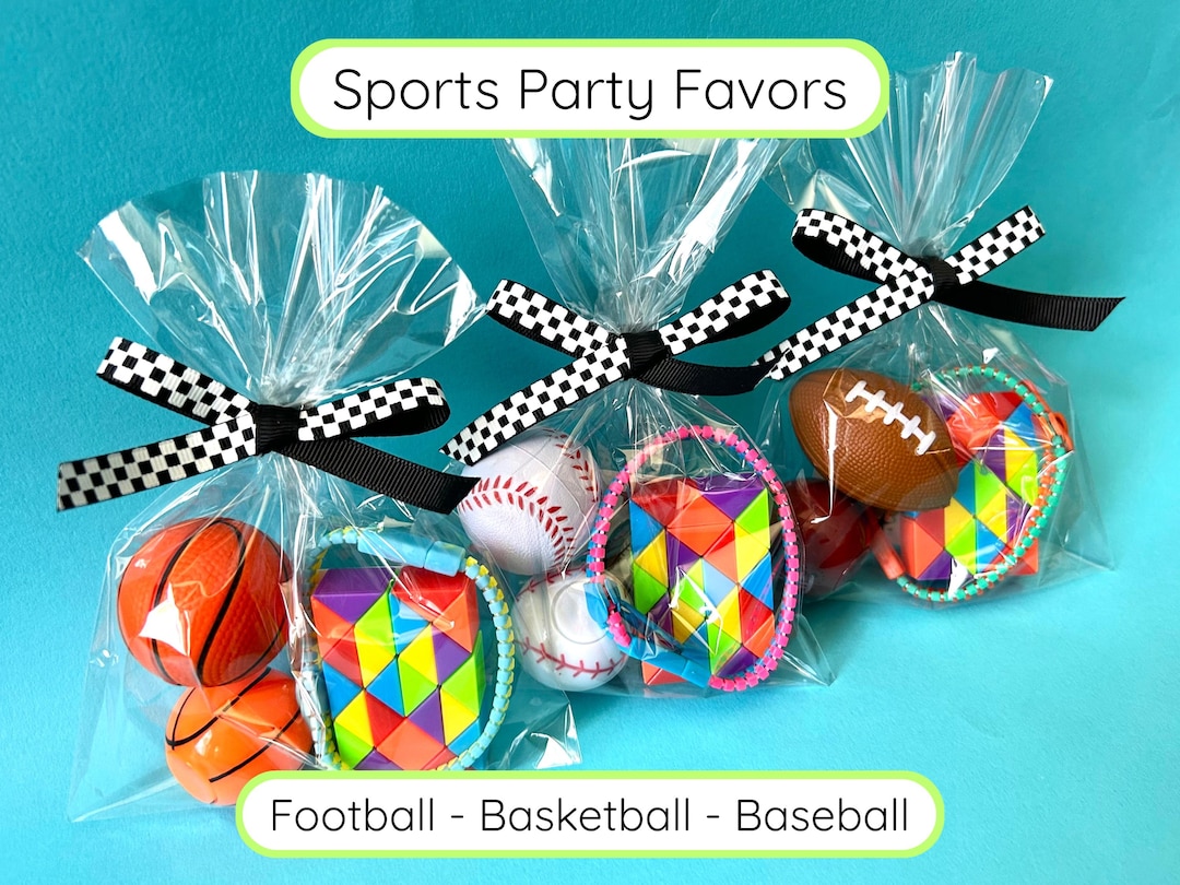 Sports Party Favor Bag Set for Team Sports Banquet for Championship ...