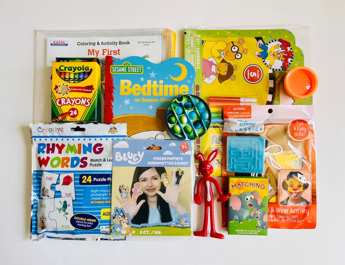 Customized Kids Activity Kit Road Trip Activities Kids Activities ...