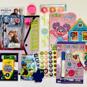 Kids Activity Kit Customizable Kids Road Trip Activities Kids Travel ...