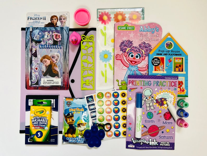 Customized Kids Activity Kit Road Trip Activities Kids Activities ...