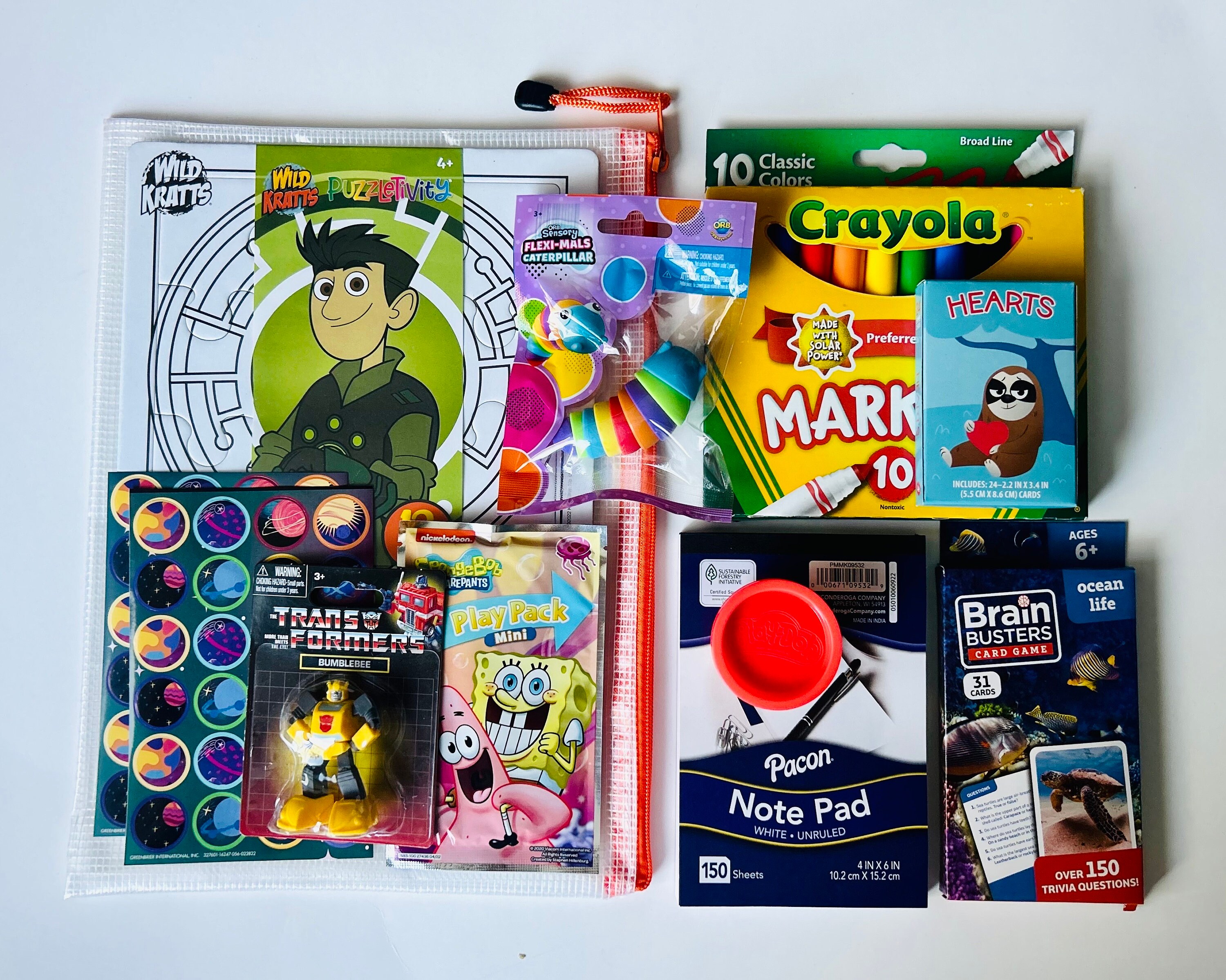 Customized Kids Activity Kit Road Trip Activities Kids Activities ...