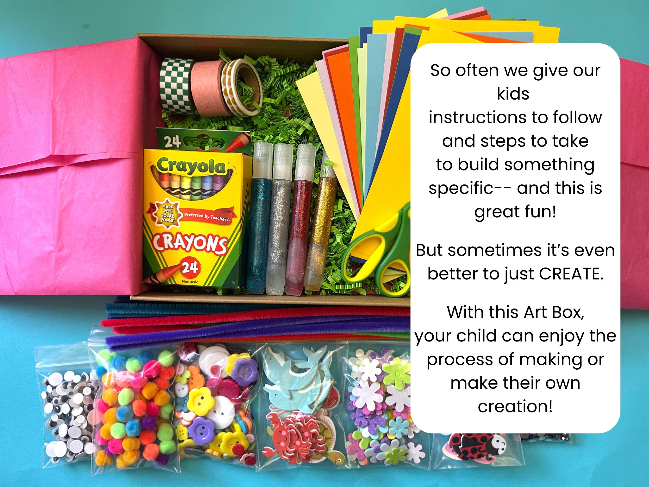 Art Kit for Kid Crafting Idea Kids Art Activities Crafting Kit for Kids ...