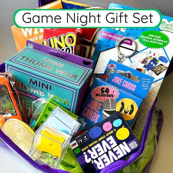 Family Game Night Gift Basket - 60+ Gift Ideas for 2026