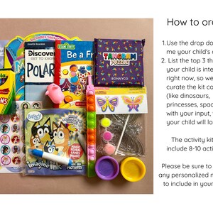 Kids Activity Kit Customizable Kids Road Trip Activities Kids Travel ...