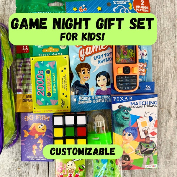 Family Game Night Gift Basket - 60+ Gift Ideas for 2025