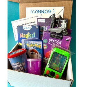 Kids Gift Box Idea Holiday Gift Box for Kids Birthday Box for Birthday ...
