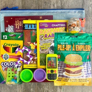 Kids Activity Kit Customizable Kids Road Trip Activities Kids Travel ...