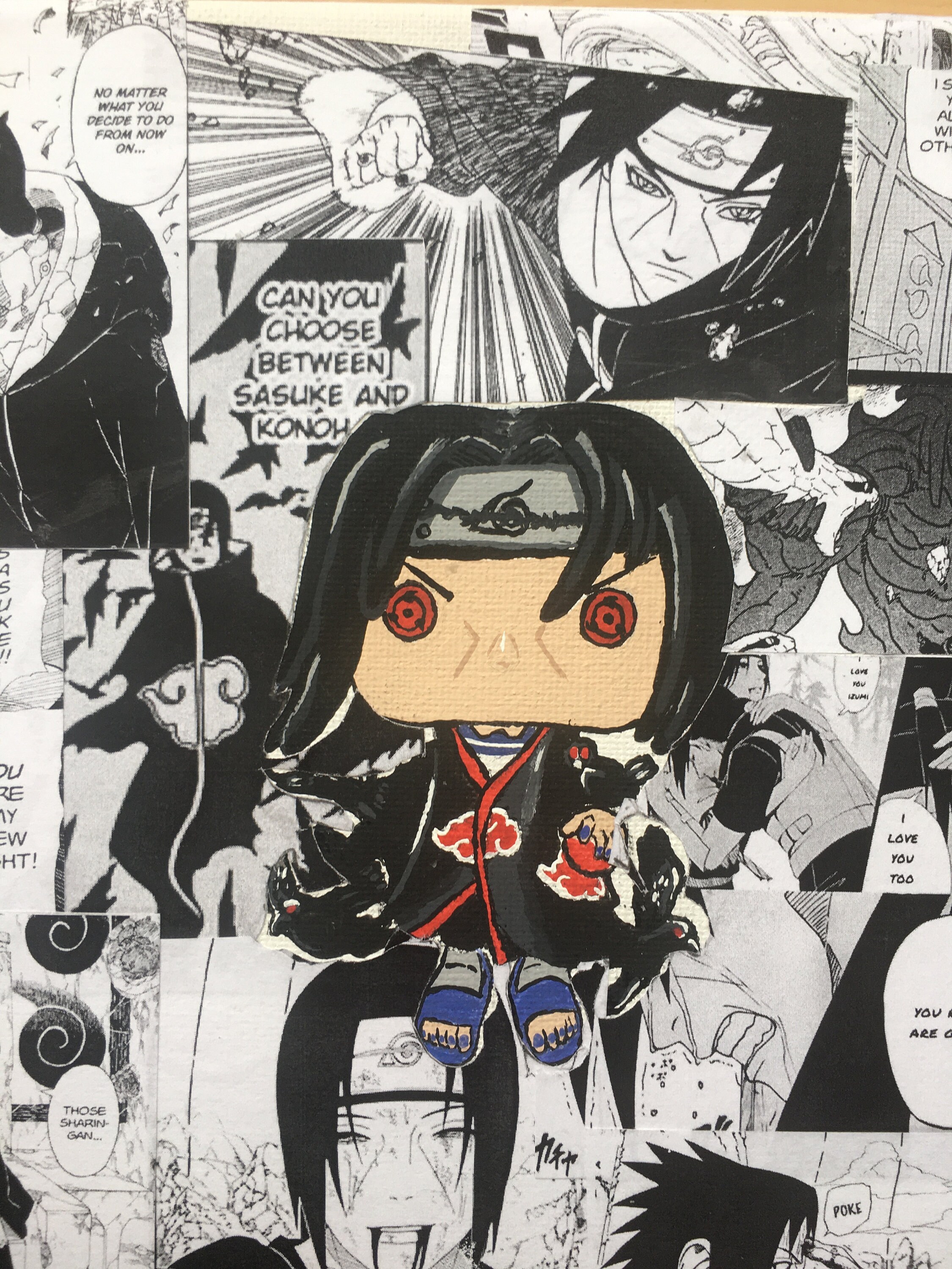 Crow Guy Manga Panel - Etsy