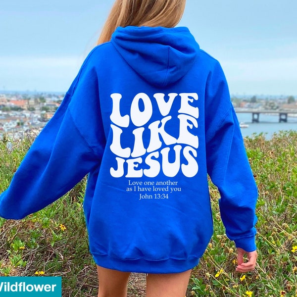 Jesus Aesthetic Hoodie Etsy