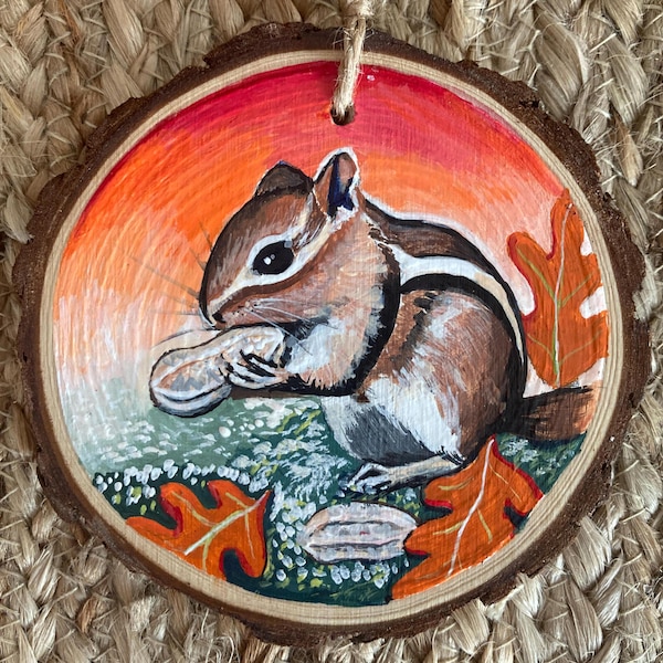 Chipmunk Ornament - Etsy